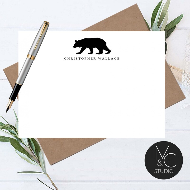 Manly Thank You Card - Etsy