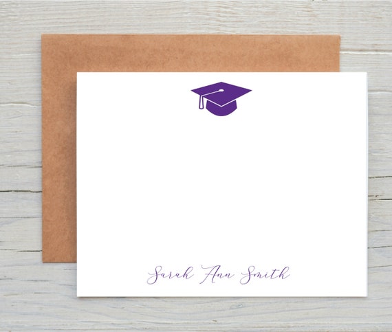 Personalized Graduation Thank You Cards Graduation Note - Etsy