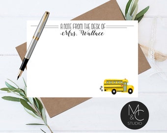 From the Desk of Note Card - Etsy