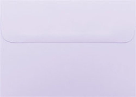 Lavender A2 Envelopes - 25 pack, note card envelopes, Light purple ...