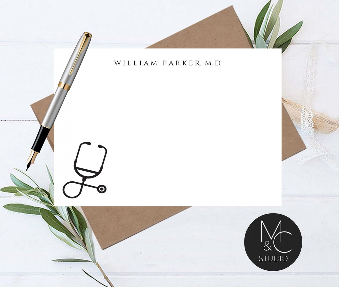 Doctor/ Nurse Note Cards, Medical Student Gift, Gift for Doctor ...