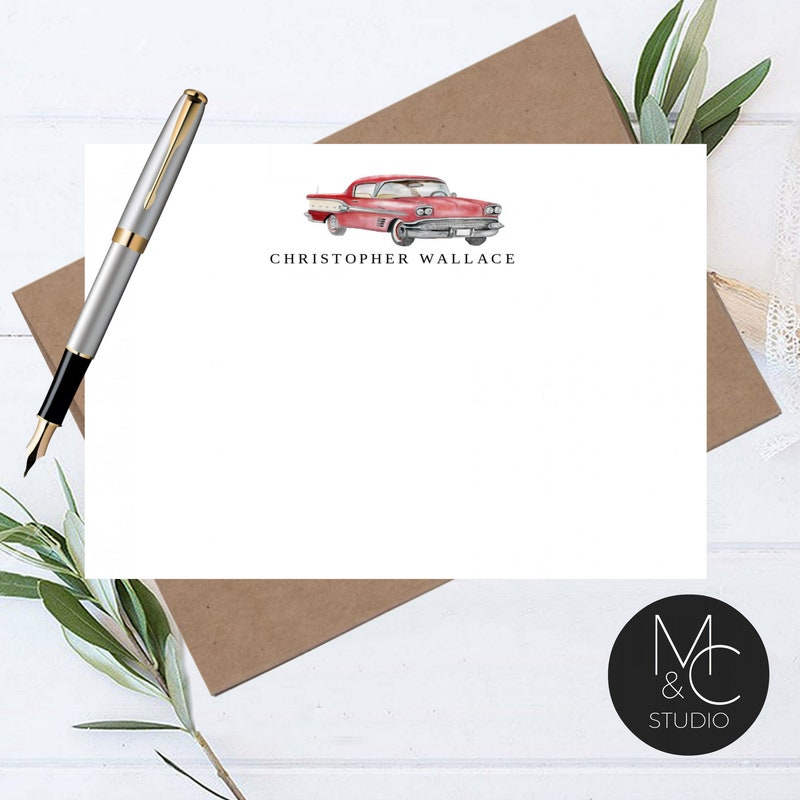 Car Stationery - Etsy