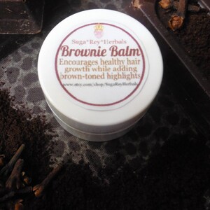 Sample Size Brownie Balm * Herbal Highlighting Balm * Balm for Chestnut ...