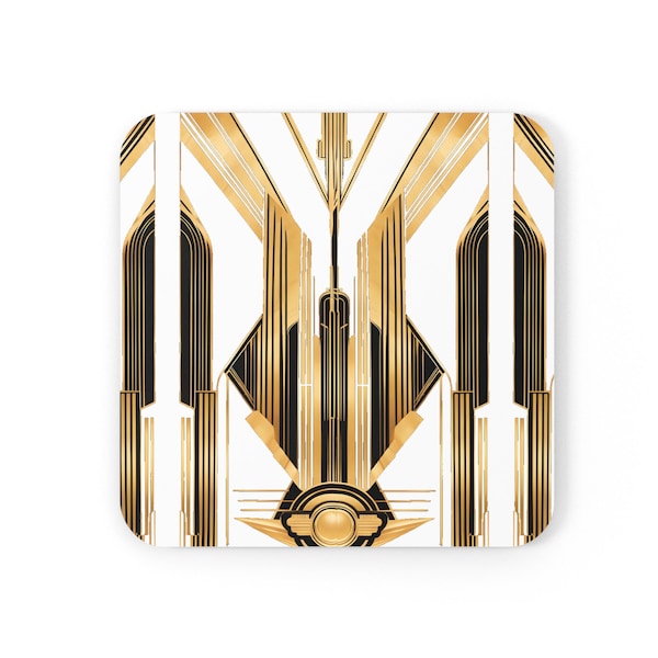 Art Deco Coasters - Etsy