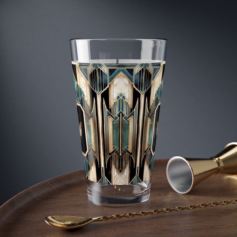Art Deco Glasses - Etsy