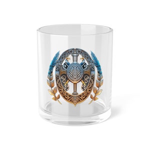 Norse Whiskey Drinking Glass Viking Symbol Cocktail Bar Dining ...