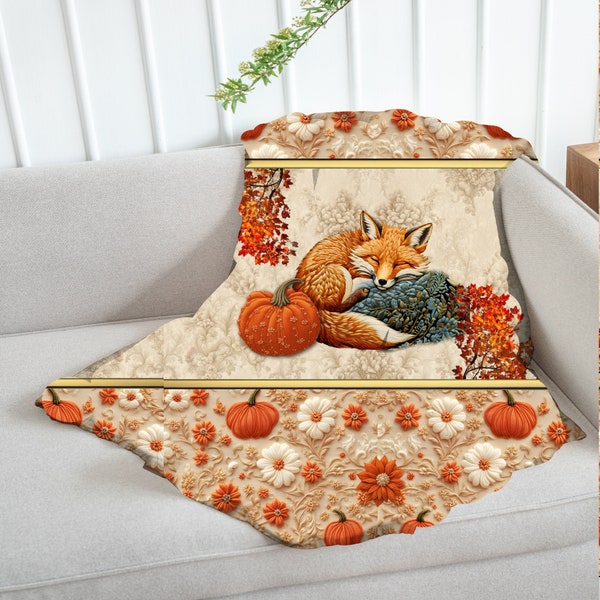 Fox Throw - Etsy