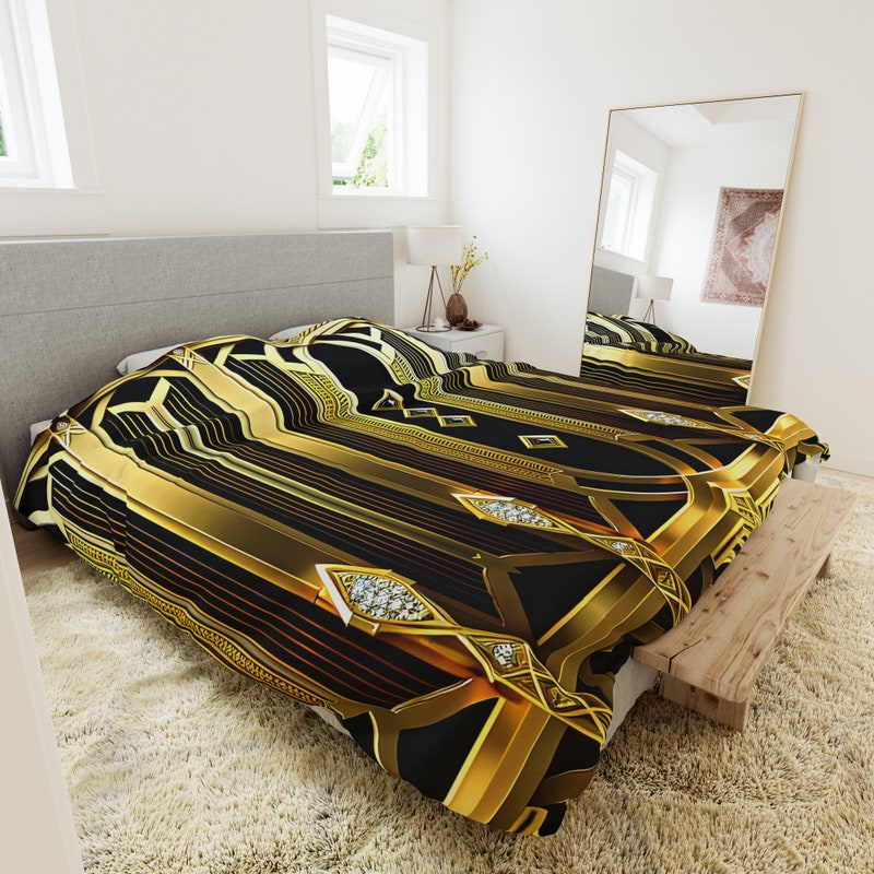 Art Deco Bedding - Etsy UK