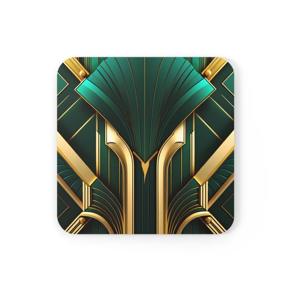Art Deco Coasters - Etsy