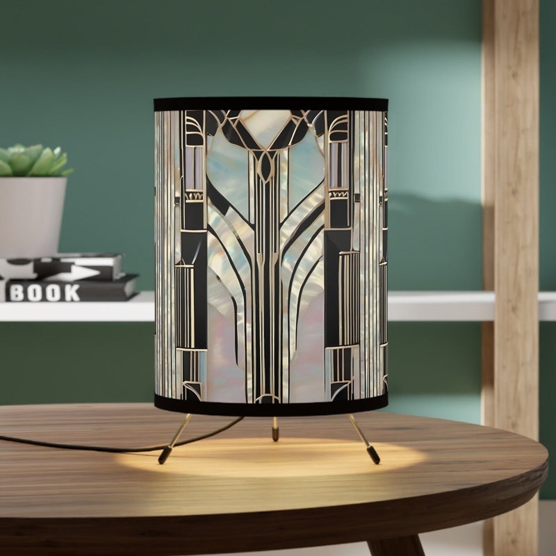 Art Deco Lamp - Etsy