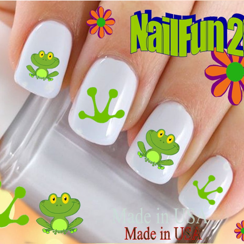 Frog Nails - Etsy
