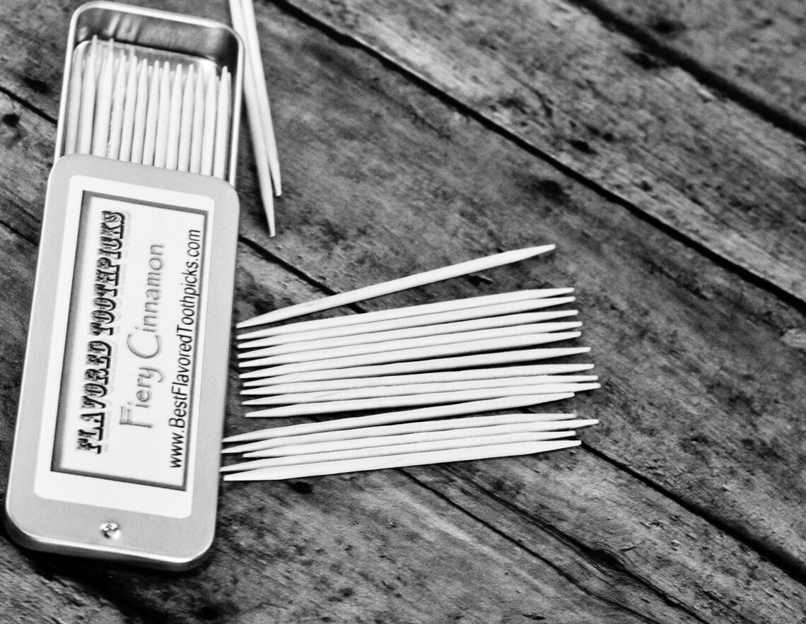 Cinnamon Toothpicks Flavored Toothpicks Dental Toothpicks - Etsy