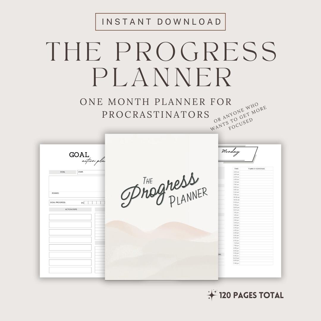 Ultimate Productivity Planner – Printable Planner Designed to Help ...