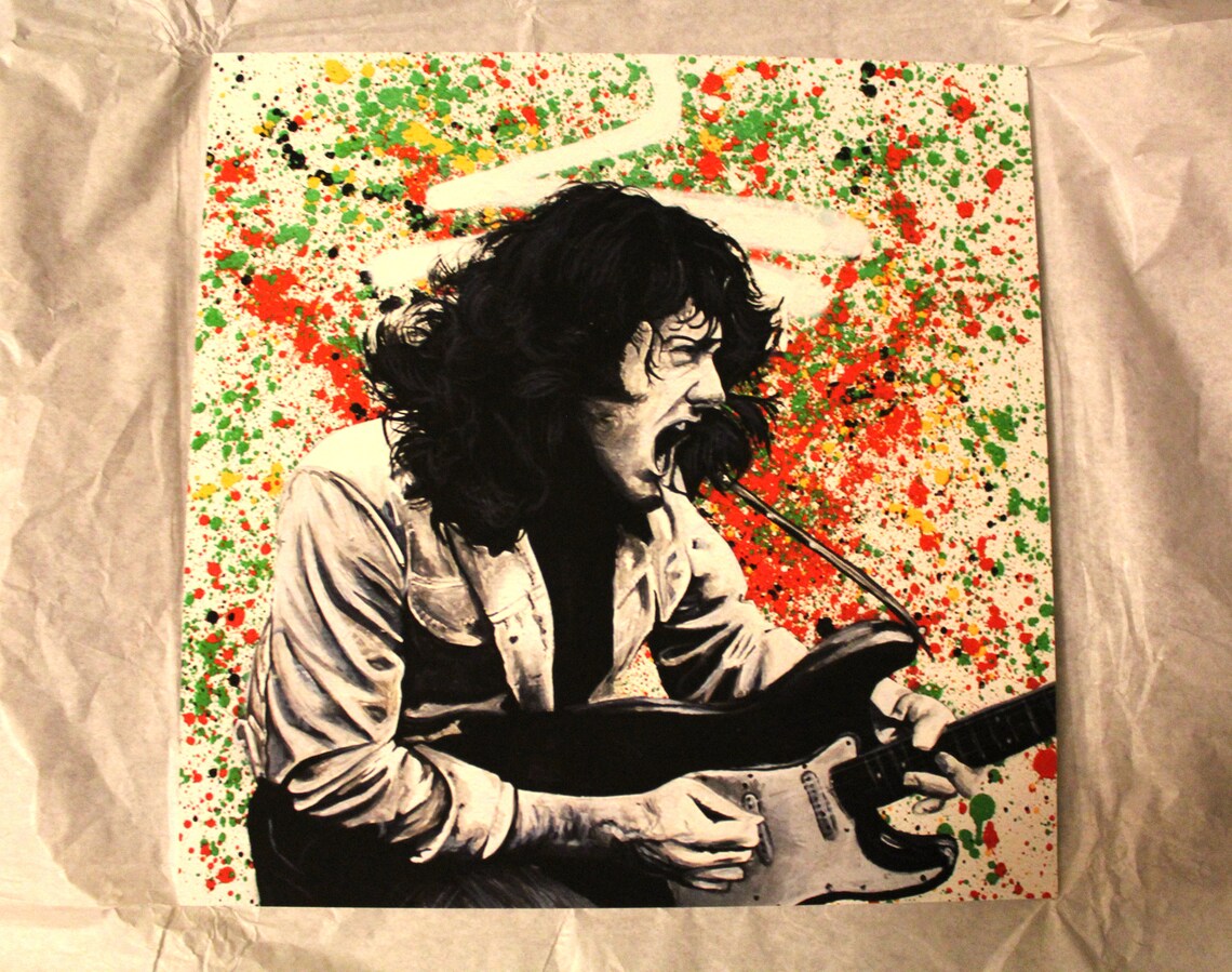Rory Gallagher Portrait 2018 - Etsy