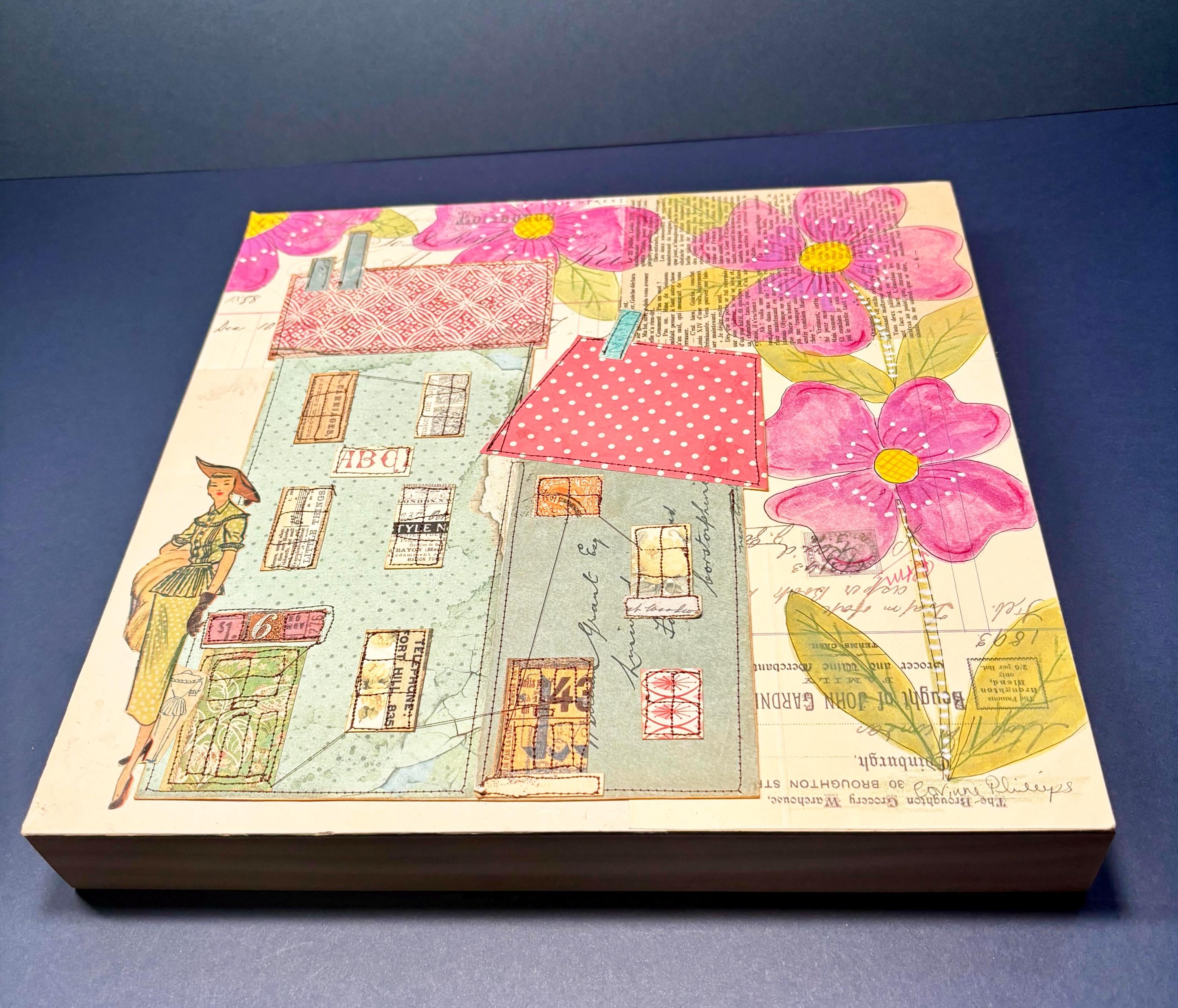 Miss Alderley Receives (by Appointment) A Mixed Media Painted and ...