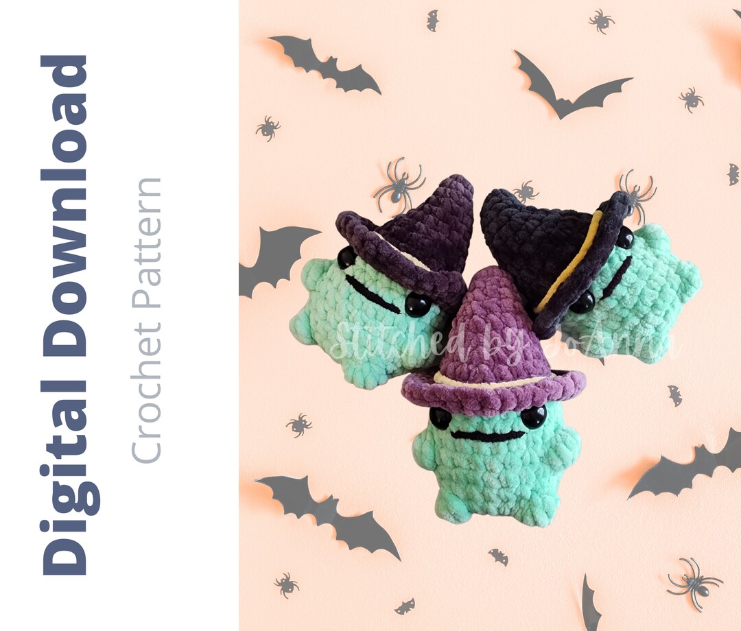 Witch’s Frog Amigurumi Crochet Pattern - Etsy