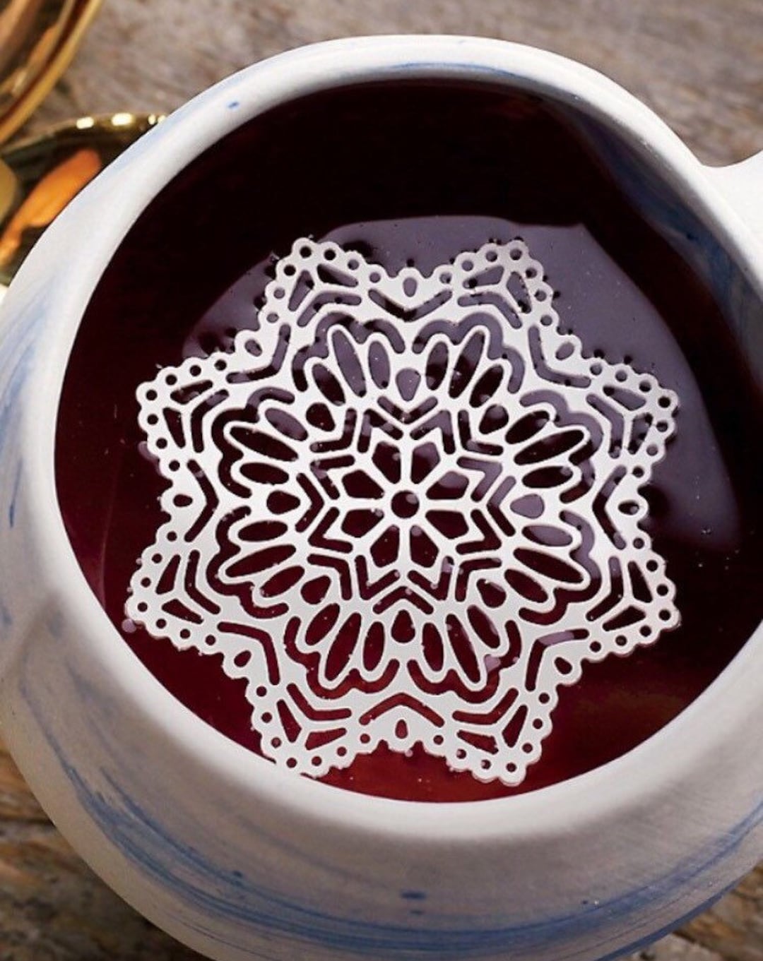 Stargaze Sugar Doilies 2.5" Edible Doily for Tea or Coffee - Etsy