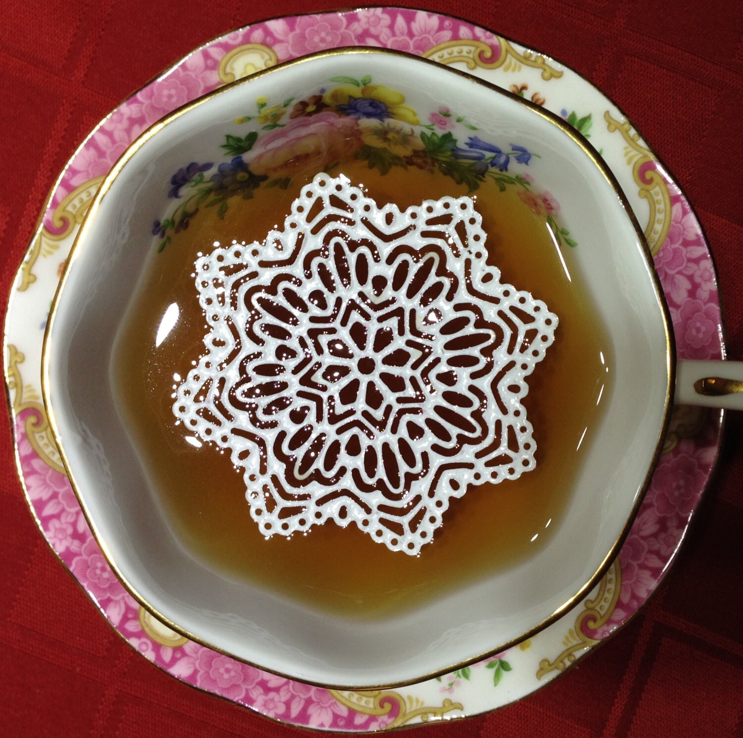 Stargaze Sugar Doilies 2.5" Edible Doily for Tea or Coffee - Etsy