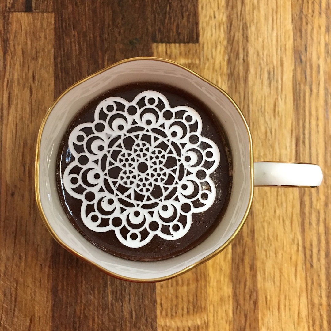 100 Sugar Doilies 2.5" Edible Aztec Doily Tea or Coffee Doilies Wedding ...