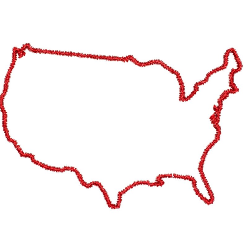 Map Embroidery - Etsy