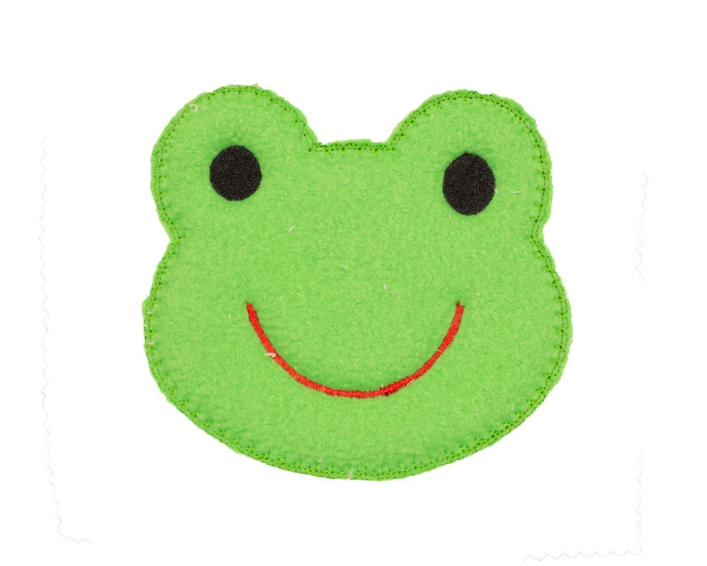 Frog Machine Applique Frog Applique Pattern Applique Frog Etsy