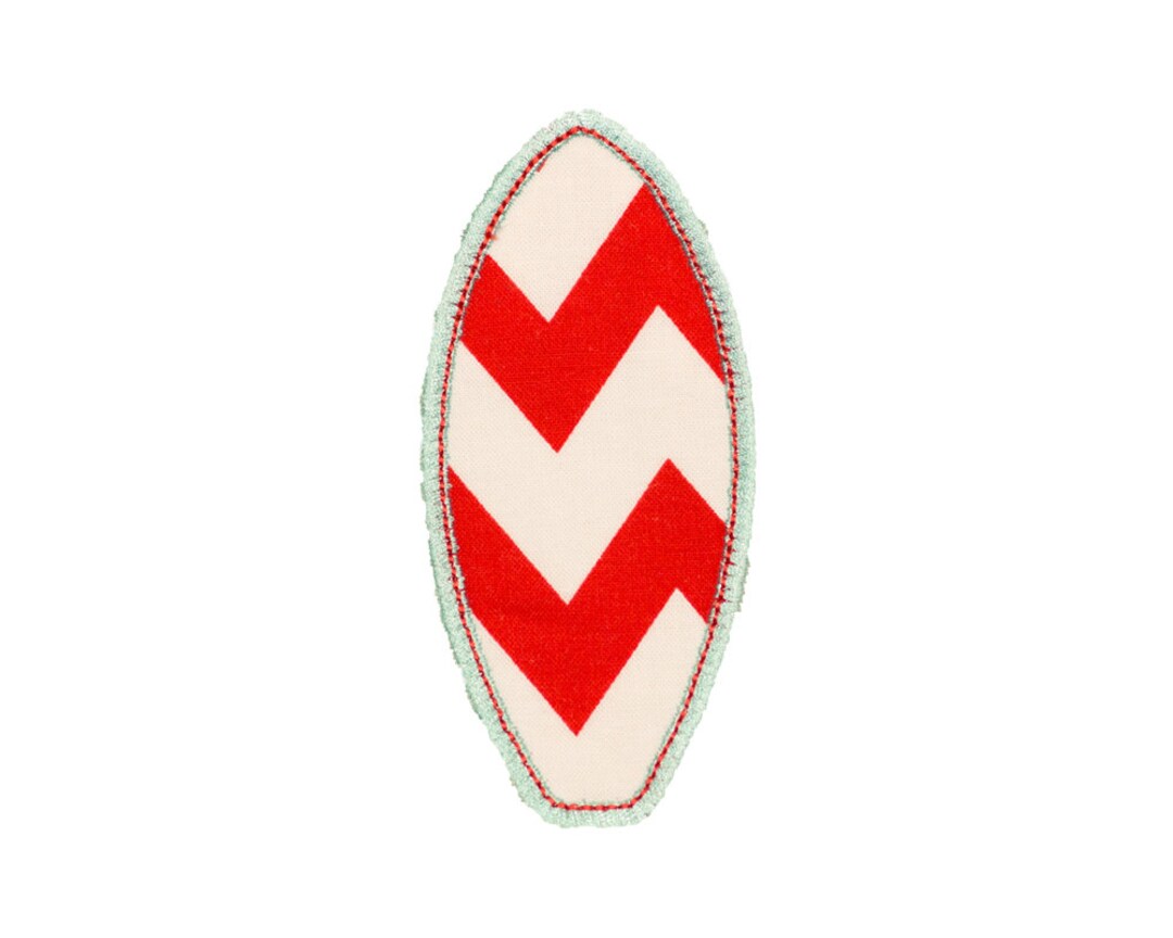 Applique Surfboard Embroidery Design, 3 Sizes, Surfing Machine Digital ...