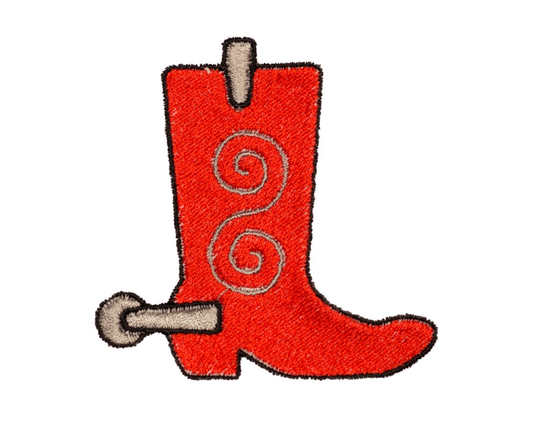 Cowboy Boot Embroidery Design for 3 Sizes Machine Embroidery File ...