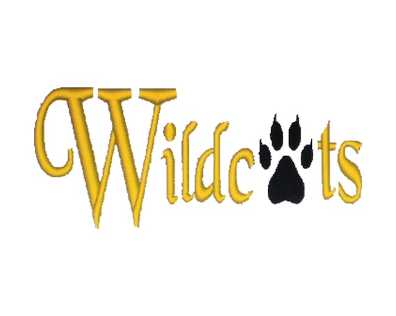 Craft Supplies & Tools Embroidery wildcats wildcat embroidery design ...