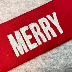 Christmas Embroidery Design for Merry Applique Embroidery Machine ...