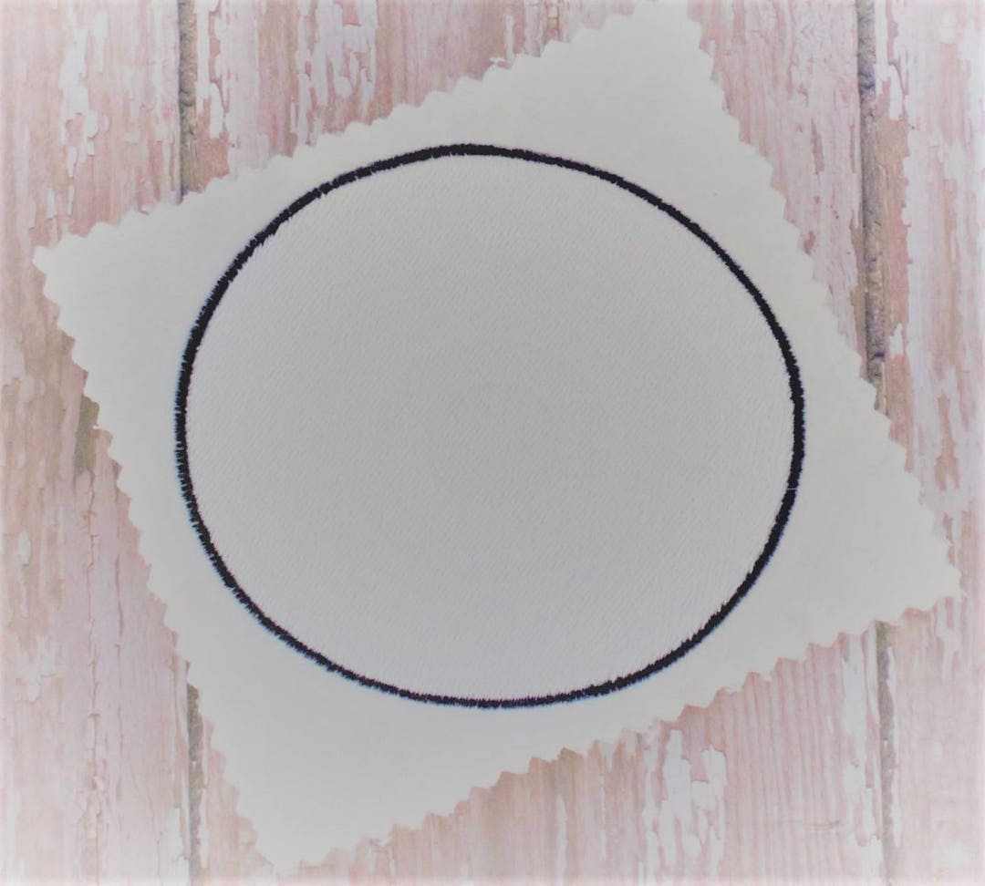 Fill Stitch Circle Embroidery Design for Round Machine Embroidery ...