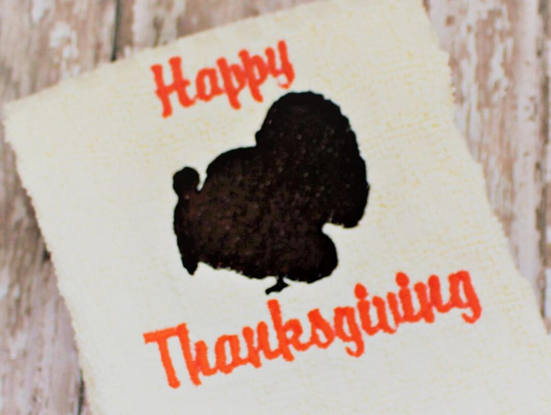 Thanksgiving Turkey Embroidery Design: Stitched Turkey, 3 Sizes (PES ...