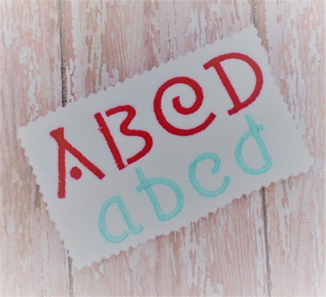 Tee Pee Font Machine Embroidery Alphabet Letters Design - Etsy