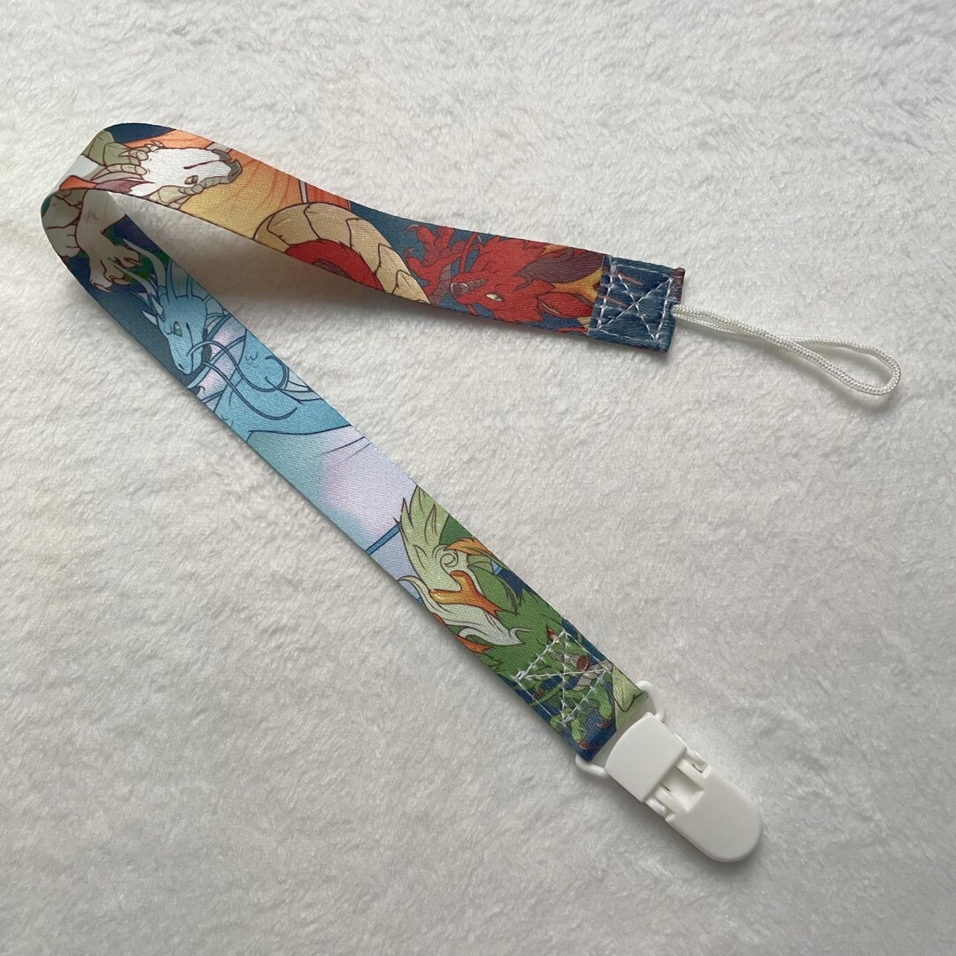 Fantasy Dragon Adult Pacifier Clip - Etsy
