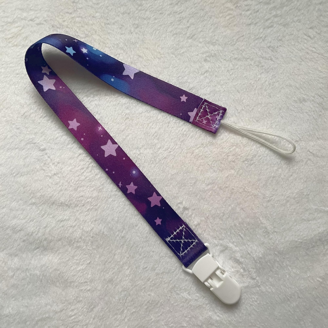 Starry Adult Pacifier Clip - Etsy