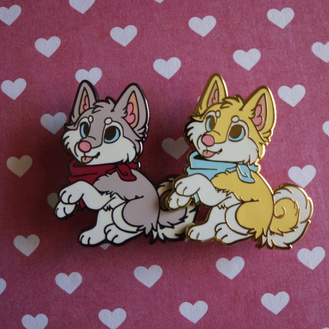 Husky Hard Enamel Pin - Etsy