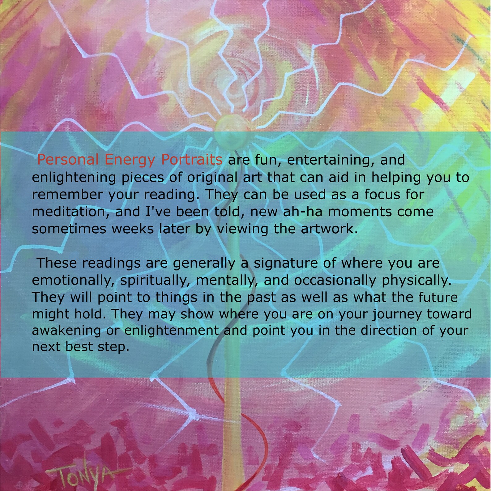 Personal Energy Portrait, Intuitive Spirit Art, Psychic Soul Painting ...