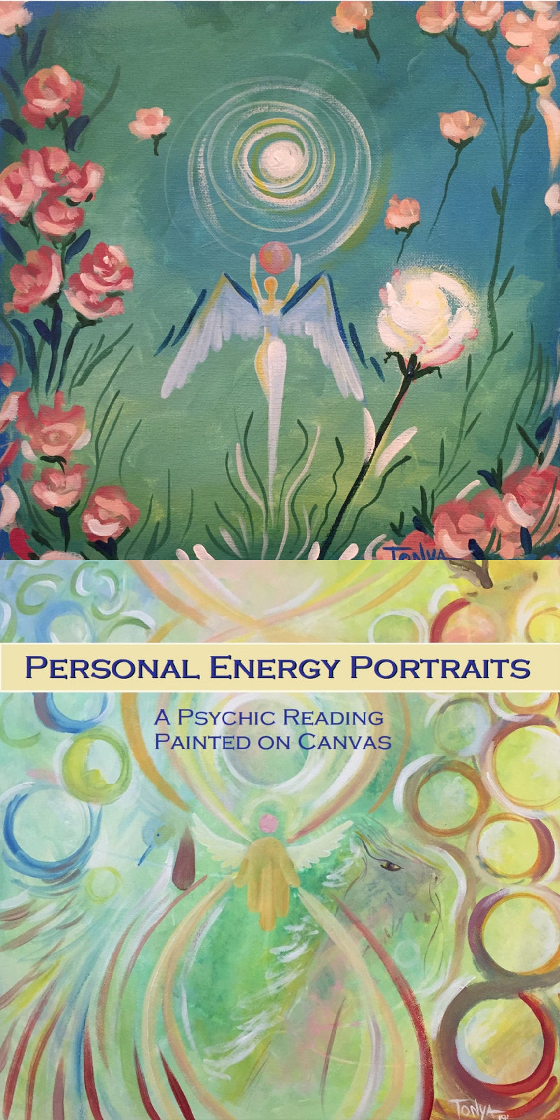 Personal Energy Portrait Intuitive Spirit Art Psychic | Etsy