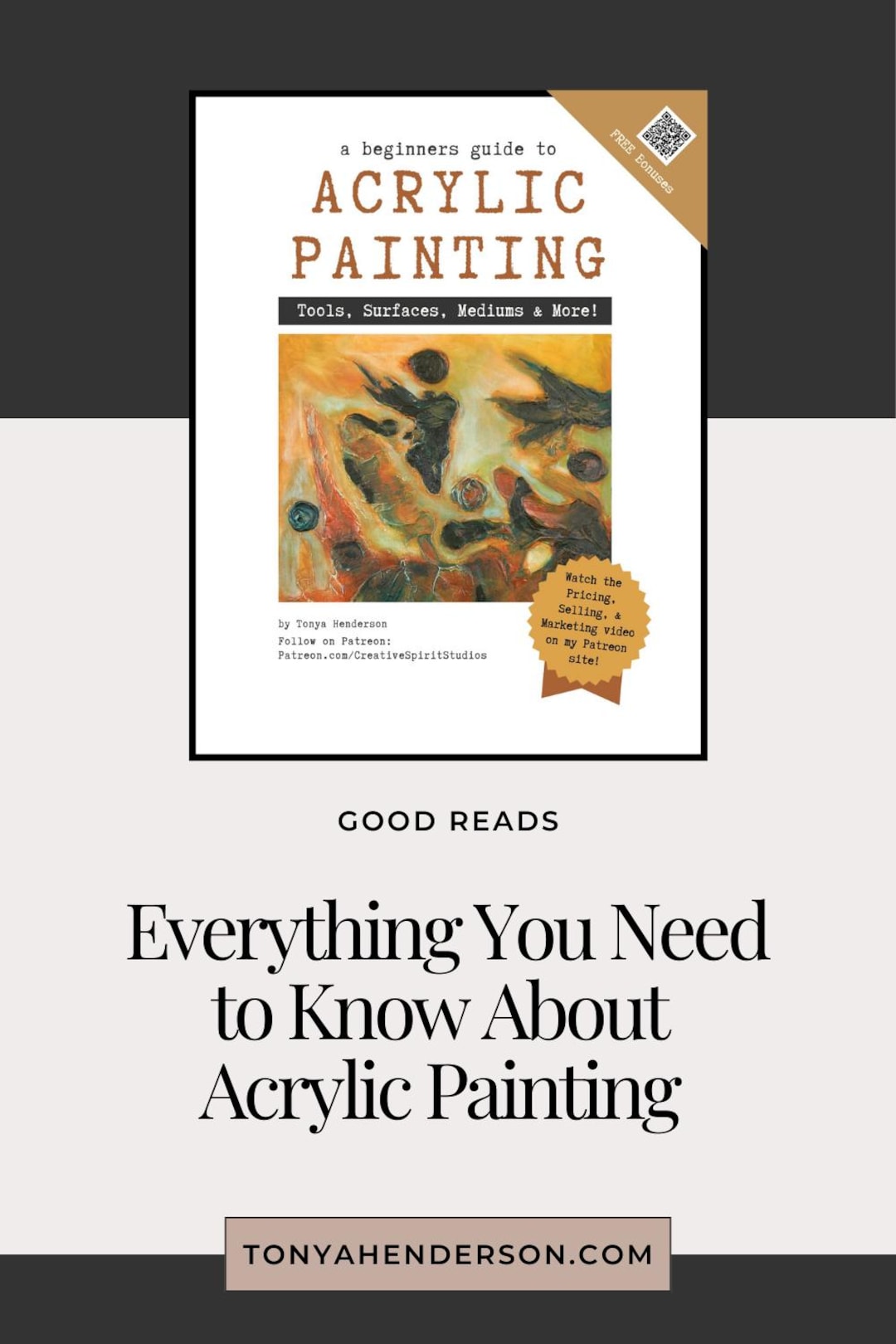 Beginners Guide to Acrylic Painting, How to Paint With Acrylics Book ...