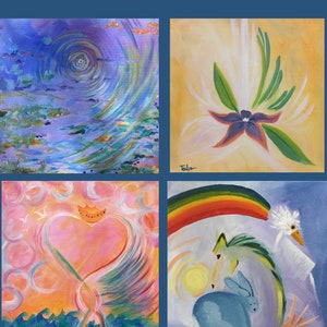 Custom Soul Portrait Art Reading, Psychic Intuitive Energy Portrait ...