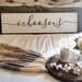 I Choose Us Sign Rustic Sign Wedding Gift Anniversary Gift Bedroom Sign ...