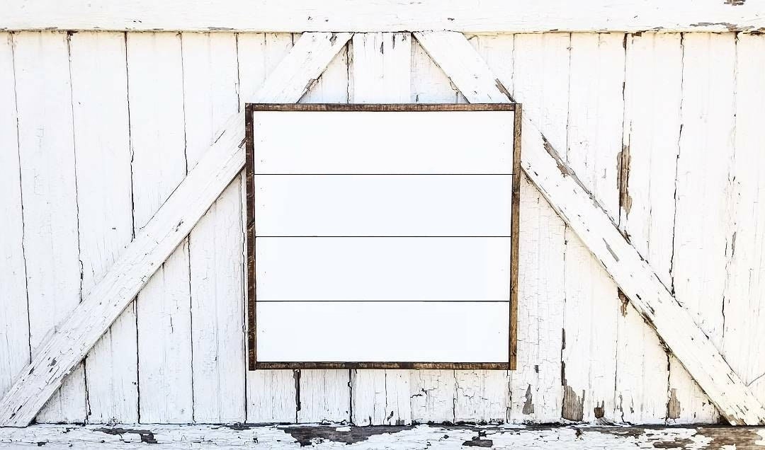 Shiplap Farmhouse Sign Blank Shiplap Sign Farmhouse Decor - Etsy