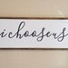 I Choose Us Sign Rustic Sign Wedding Gift Anniversary Gift Bedroom Sign ...