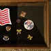Oak Shadow Box With Operation Desert Storm Lapel Pins and Buttons - Etsy