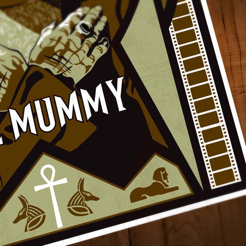 The Mummy: Classic Universal Monsters Print - Etsy