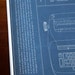 Poster Classic Typewriter: Hunter S. Thompson Typewriter "blue" Print ...