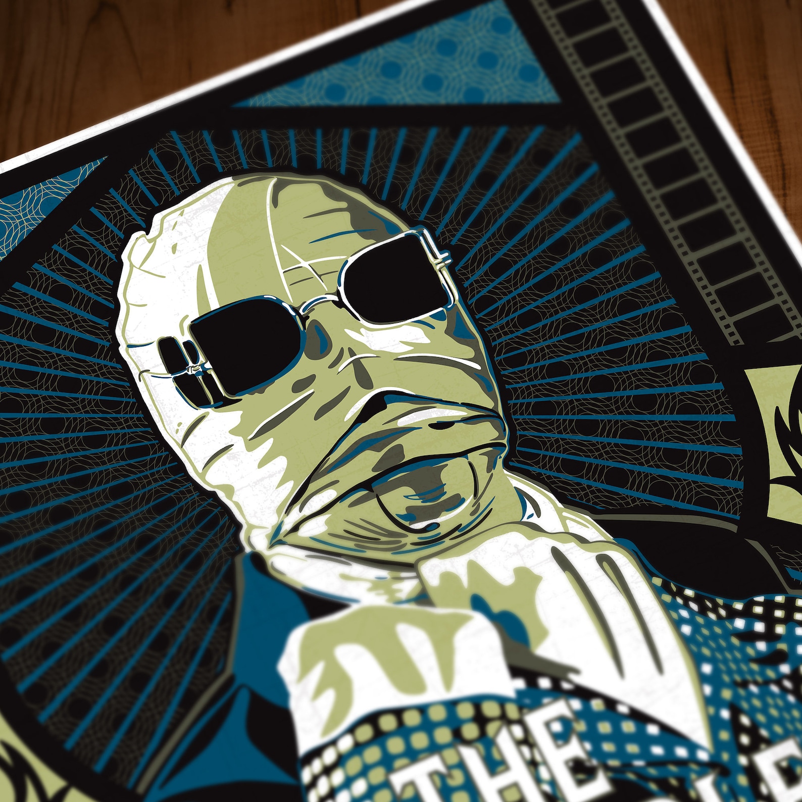 The Invisible Man: Classic Universal Monsters Print - Etsy