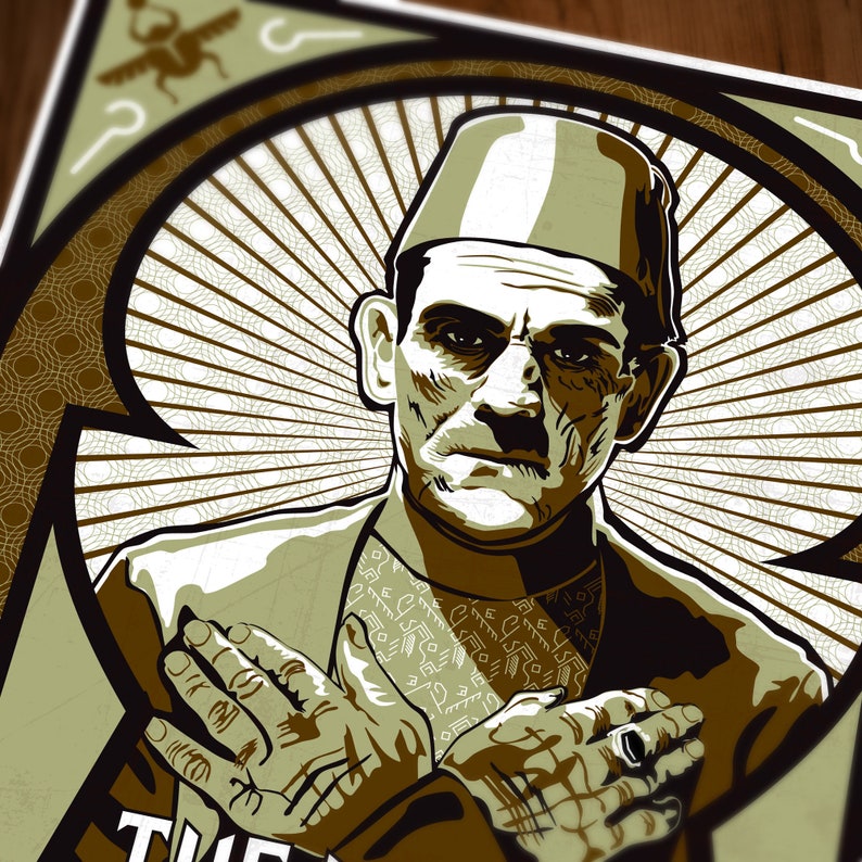 The Mummy: Classic Universal Monsters Print - Etsy