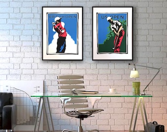 Golf British Open Poster | Etsy