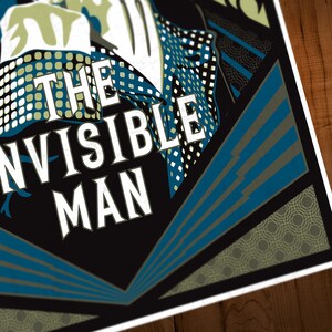 The Invisible Man: Classic Universal Monsters Print - Etsy