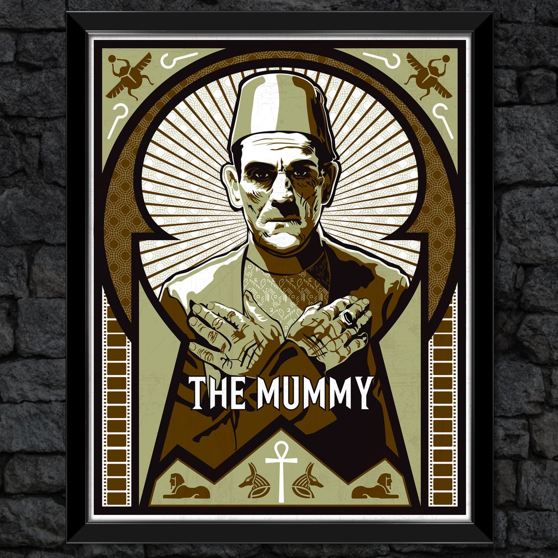 The Mummy: Classic Universal Monsters Print - Etsy